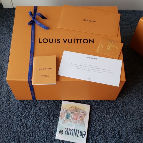 Louis Vuitton | Bags | Louis Vuitton Gift Box With Lv Ribbon | Poshmark